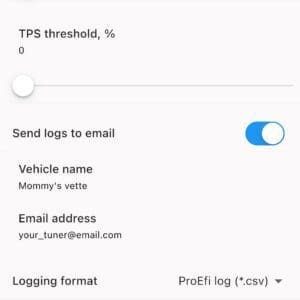 Bluetooth Logger - ProEFI